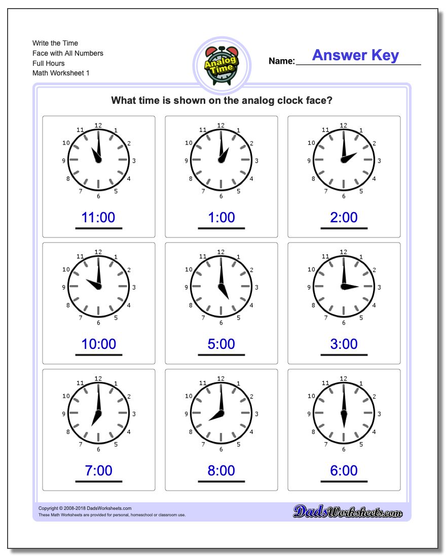 Math Worksheets