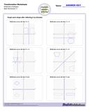 Transformation Worksheets