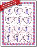 Math Worksheets: Valentine's Day: Valentine's Day Division Worksheets ...
