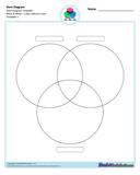 Venn Diagram Worksheets and Templates