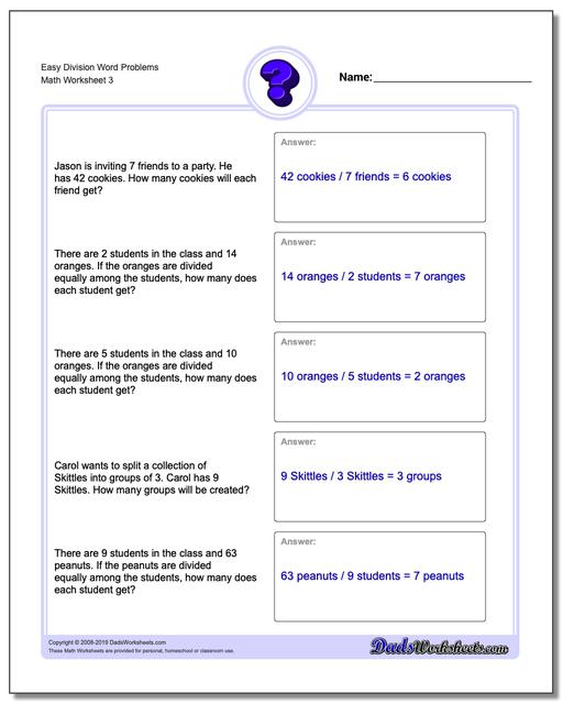 Word Problems Division Word Problems word-problems-division-word-problems