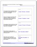 Word Problems: Extra Facts Multiplication and Division Word Problems