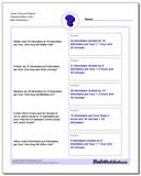 Word Problems: Travel Time Word Problems (Metric)