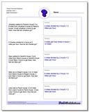 Word Problems: Travel Time Word Problems (Customary)