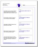 Word Problems: Travel Time Word Problems (Customary)