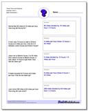 Word Problems: Travel Time Word Problems (Customary)