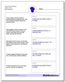 Word Problems: Travel Time Word Problems (Customary)